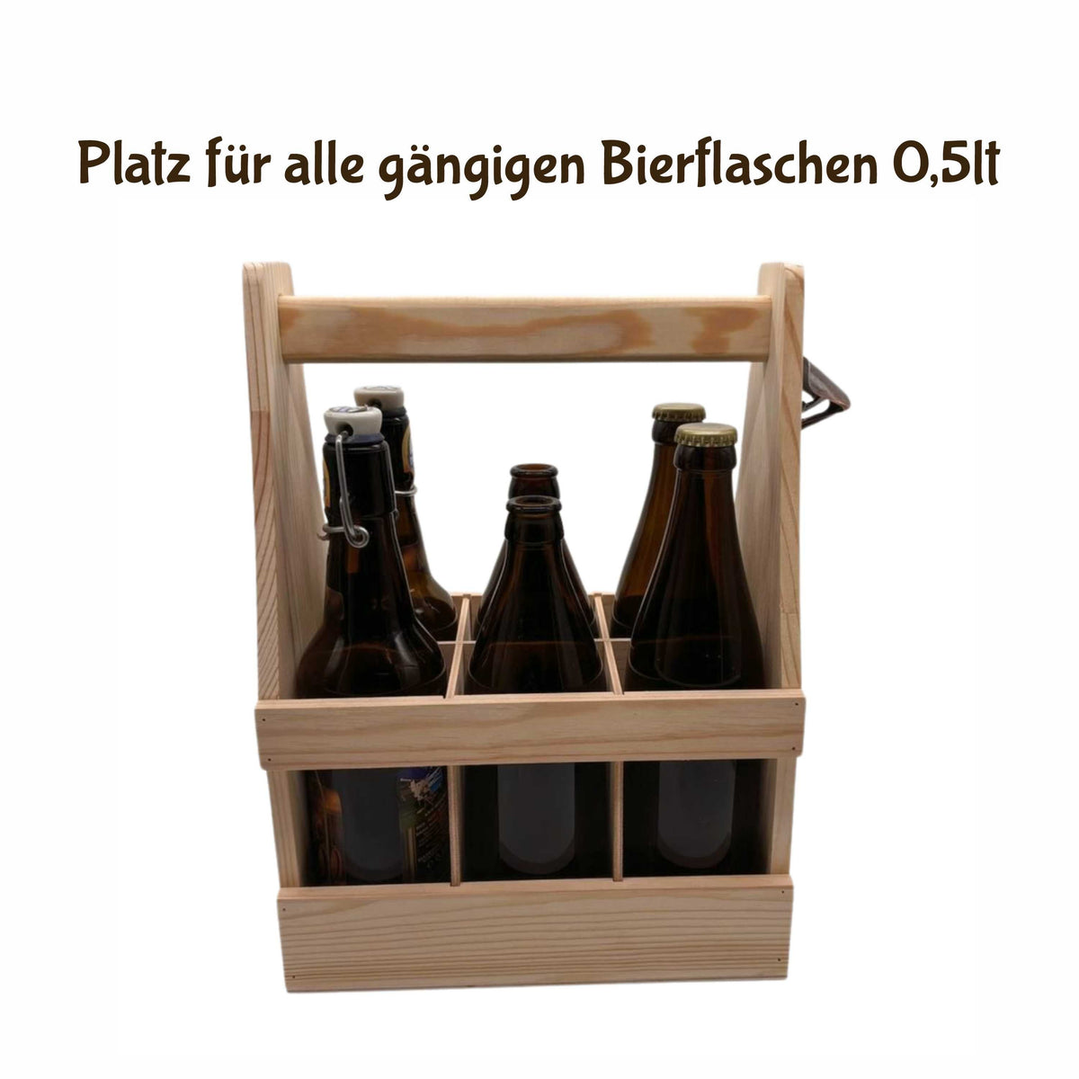 Schone Flaschentrager Holz Danisches Bettenlager Bild